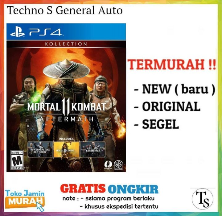 PS4 Mortal Kombat 11 Aftermath Kollection / Kaset PS 4 MK 11 Aftermath | Lazada Indonesia