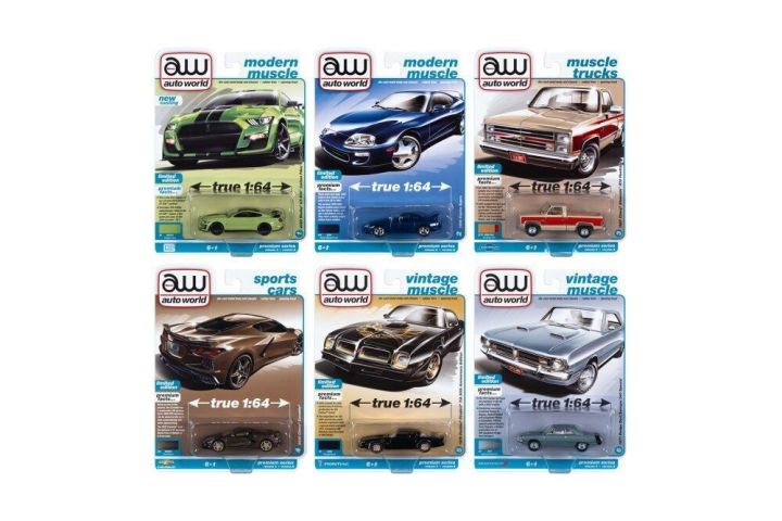 AW Auto World Premium 2022 release 2 1/64 scale series model alloy car ...