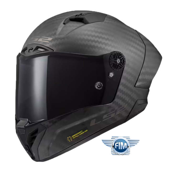 LS2 FF805C CARBON THUNDER GP PRO - FIM MOTORCYCLE FULL FACE HELMET ...
