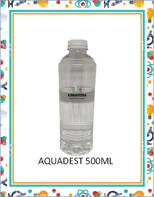 Aquadest Aquades Akuades Akuadest 500ml / Air Suling / Distilled Water ...