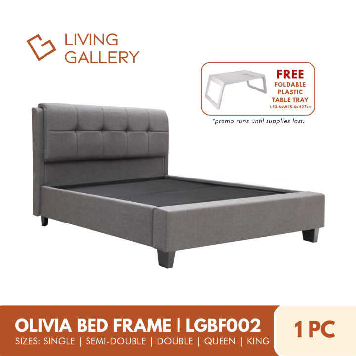 Living Gallery Olivia Bed Frame LGBF002 | Lazada PH