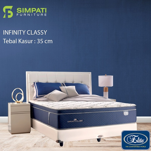Elite infinity Classy Uk 160x200 Kasur Tanpa Divan/Sandaran | Lazada ...