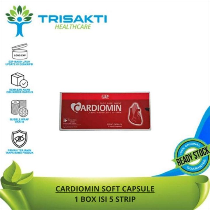 Cardiomin Soft Capsul | Lazada Indonesia