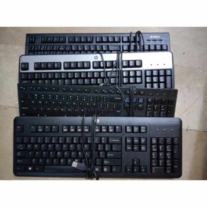 USB/PS2 KEYBOARD ASSORTED BRAND (WITH 1-5 KEYS NOT WORKING) REFURBISHED ...