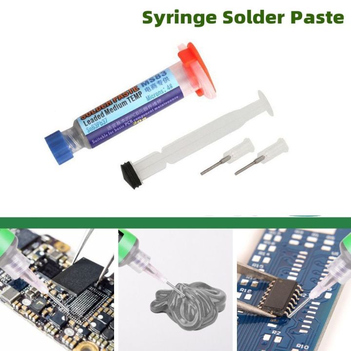 DIXRY Medium Temperature Soldering Paste with Lead Rod Type Solder Flux ...