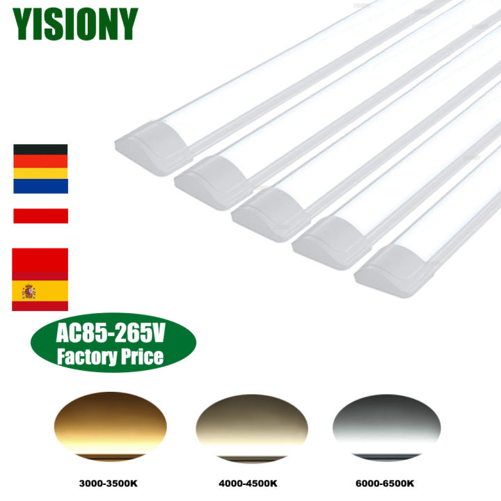 YISIONY 5 Pcs 2Pcs 40W 30W LED Tube Light 120CM Ceiling Lights Wall ...