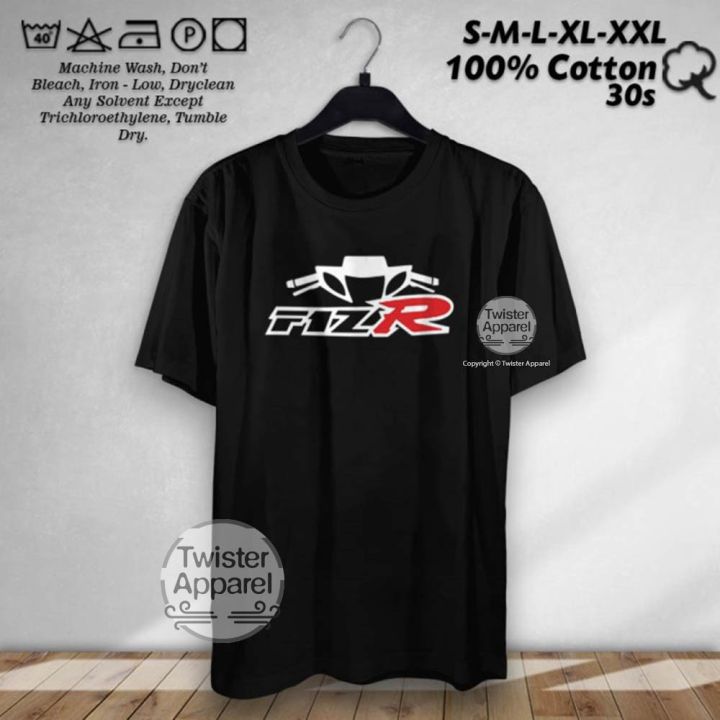 Kaos Baju Motor Yamaha Fiz R 2 Tak Tshirt Racing Otomotif 2 Stroke Fizr ...