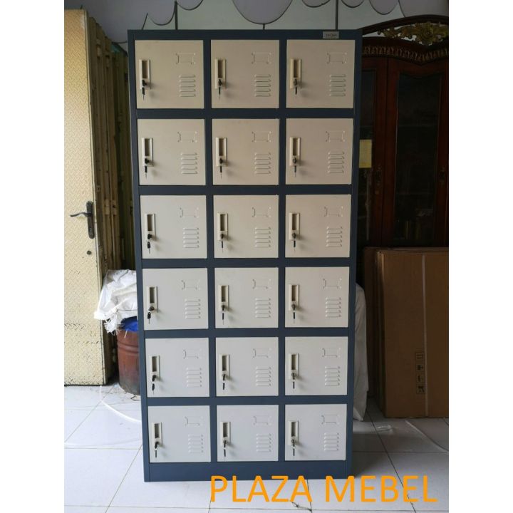 Loker Locker Cabinet Besi 18 Pintu Emporium (KHUSUS AREA MAKASSAR ...