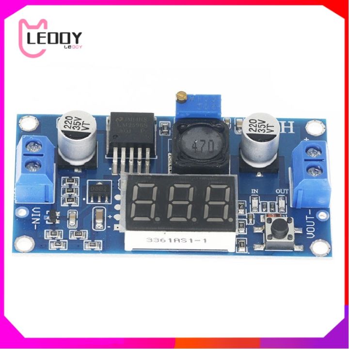 LM2596 LM2596s DC-DC Buck Step Down Converter Adjustable DC1.25V-35V Voltage Regulators ...