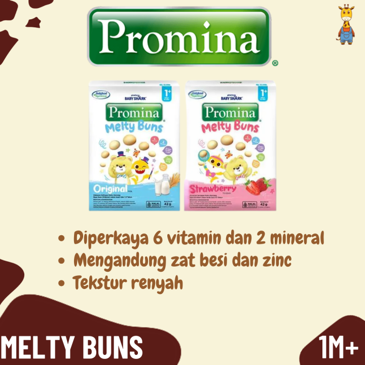 Promina Melty Buns - Biskuit Bayi | Lazada Indonesia