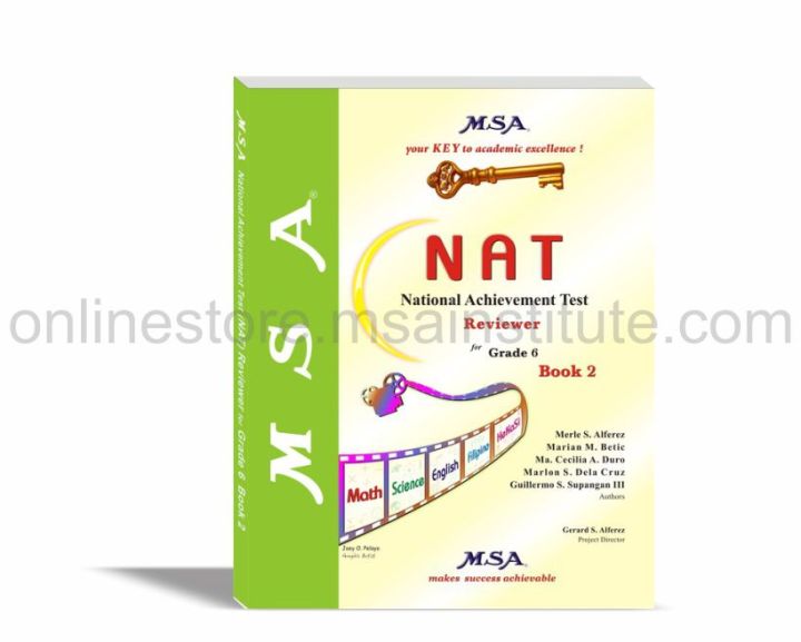 MSA NAT Reviewer for Grade 6 Book 2 (Authentic / Brand New) | Lazada PH