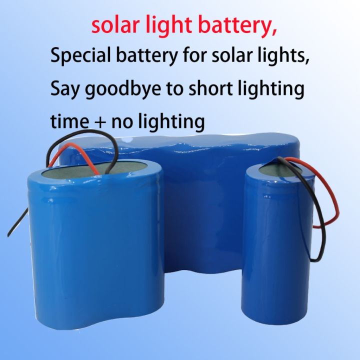 KUKU Solar Light Battery/Solar Led Flood Light 80000mAh Lithium Iron ...