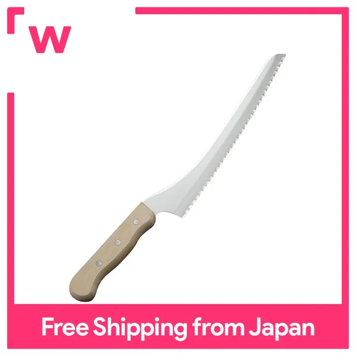 Shimomura Kohan bread knife 200mm [Made in Japan] double-edged, double ...