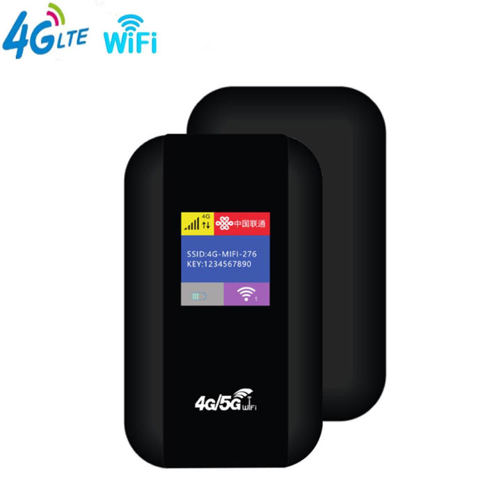4G/5G WIFI 150Mbps 4G LTE Wireless Router 3800mA Portable Pocket MiFi ...