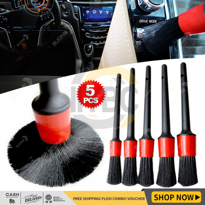 Universal Car Detailing Brush Duster Car Wash Brush Interior Exterior ...