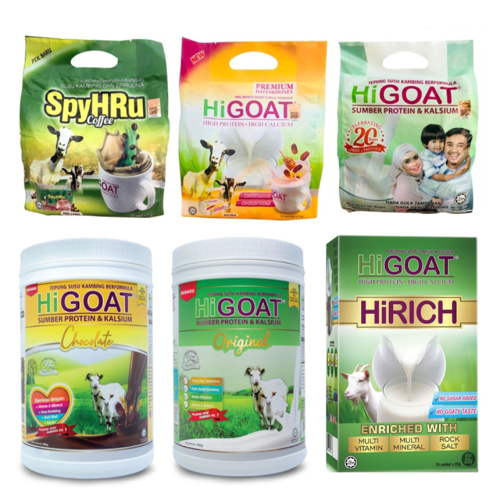 HIGOAT All Products (RM22.90+) Original Asli Vanilla Kurma Madu Kopi Spyhru Botol Coklat HI GOAT ...