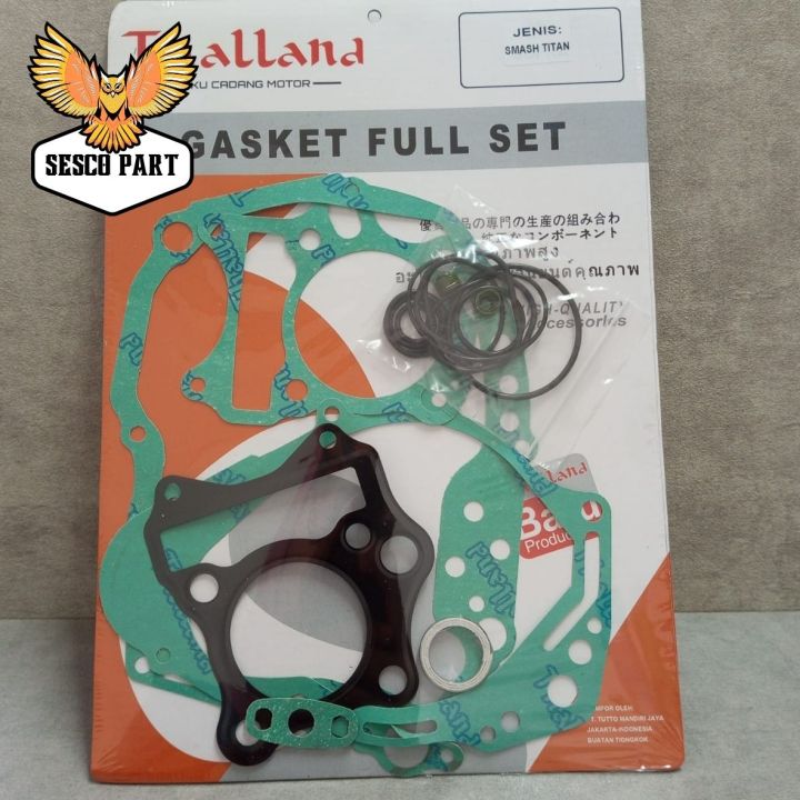 PAKING FULL SET SMASH TITAN + SEAL KLEP FULLSET SMASH TITAN PULSET SMASH TITAN THALLAND | Lazada ...