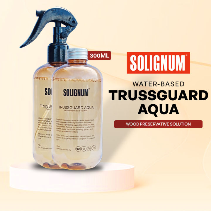 Solignum Trussguard Aqua Water-Based Liquid Wood Preservative 300ML ...
