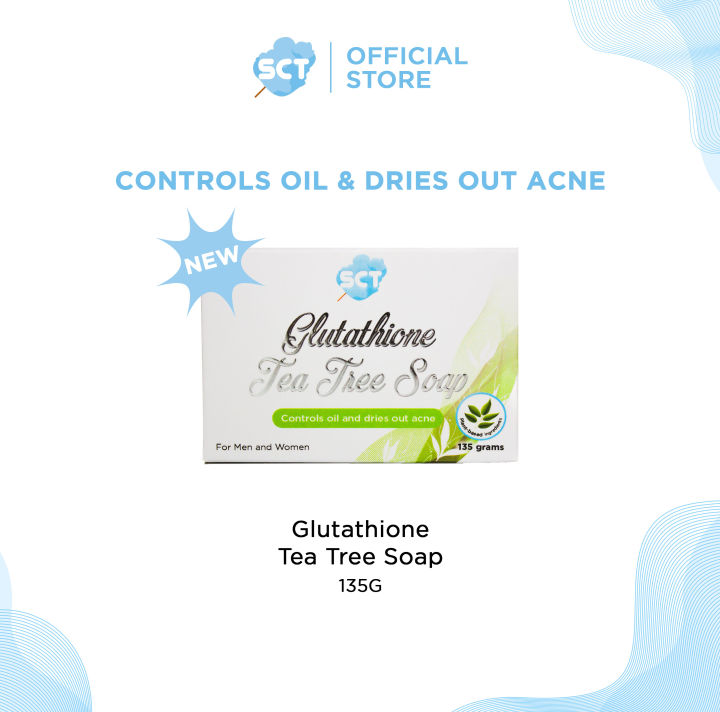 SCT Glutathione Tea Tree Soap | Lazada PH
