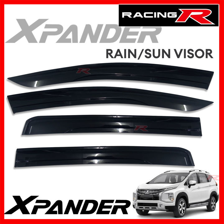 Mitsubishi Xpander 2018 to 2024 OEM Window Door Visor Black 2019 2020 ...