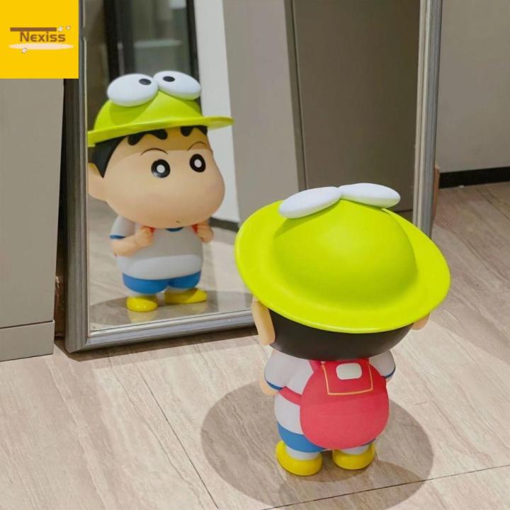 NEXISS Frog Hat Crayon Shin-Chan Figure Statue PVC Doll Crayon Shin ...