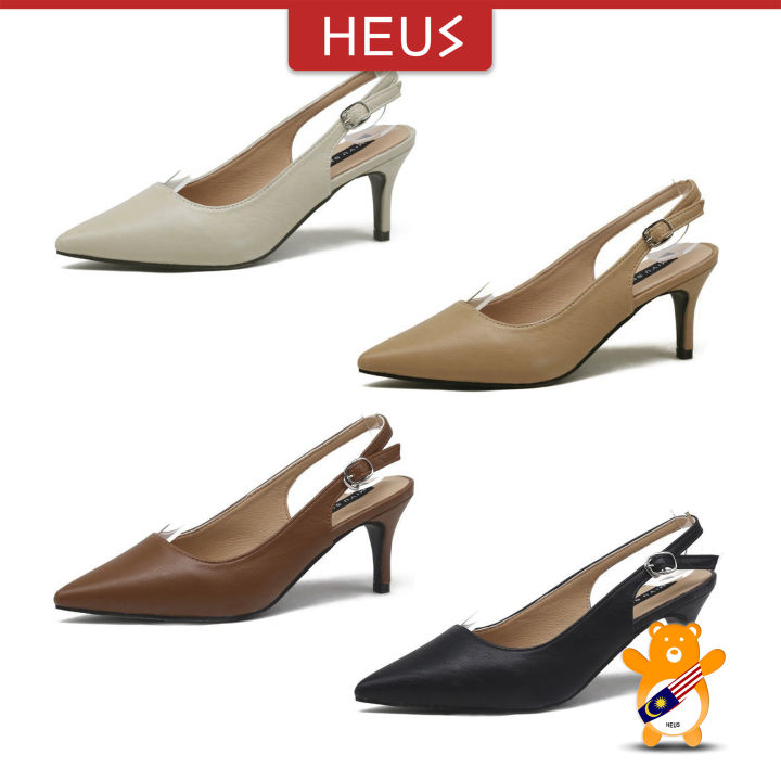 HEUS Habrielle 7cm High Heels (Ready Stock) | Lazada