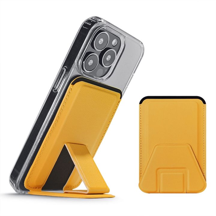 Mag Safe Wallet With Stand Phone Card For iPhone 12 13 Pro Max Magsafe ...