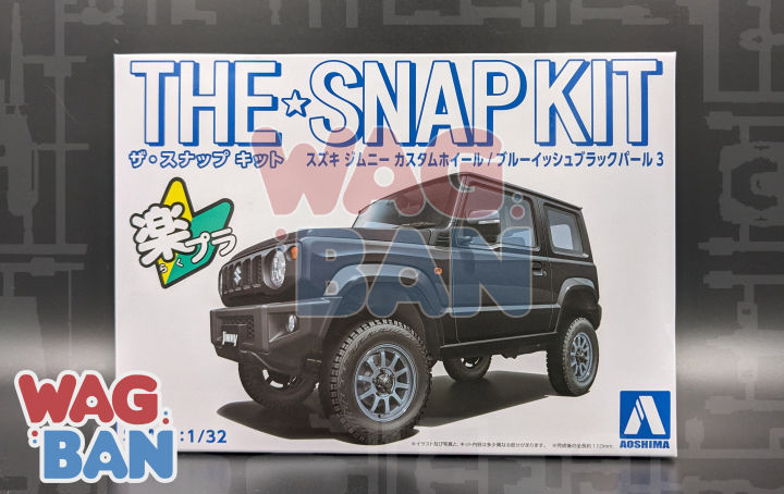 Aoshima The Snap Kit Suzuki Jimny Custom Wheel - Plastic Model ...