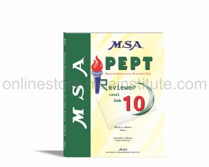 MSA Philippine Educational Placement Test (PEPT) Reviewer for Grade 10 ...