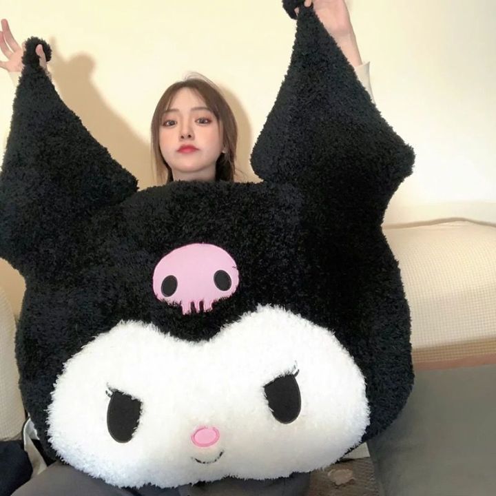 Oversized Kuromi Melody Pillow Cushion Cute Cartoon Doll Sofa Valentine's Day Girlfriend ...