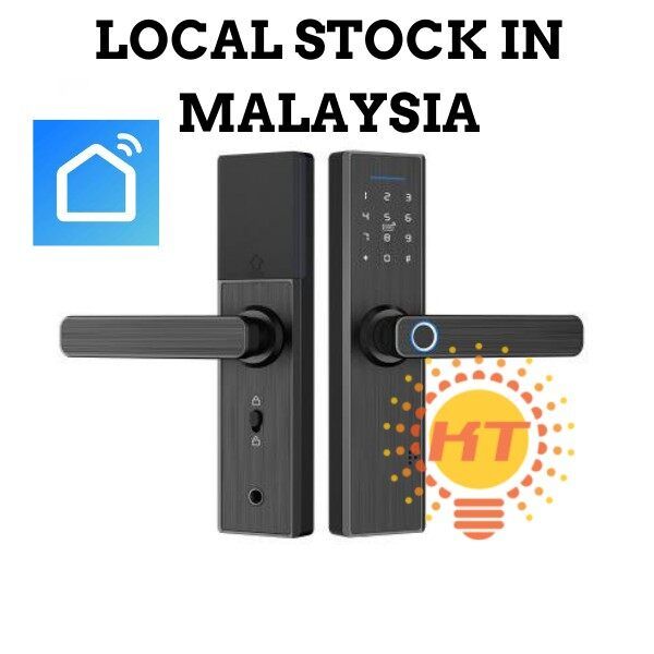 Smart Life Fingerprint Password Door Lock Hotel Smart Lock | Lazada