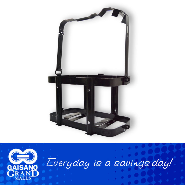 HOMEFIX Jerry Can Rack, Lockable Fuel Can Holder 519 Gaisano Grand ...