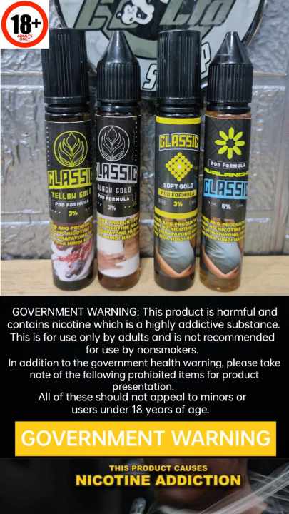 Classico e-liquid 30ml Vpe juice | Lazada PH