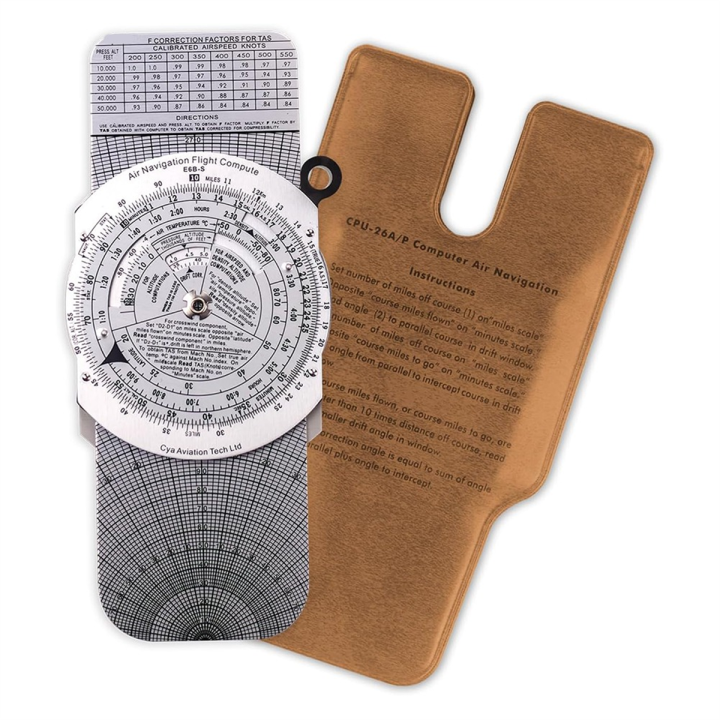 (DHWU) E6B Metal Flight Computer,Aviation Aluminum Flight Computer ...