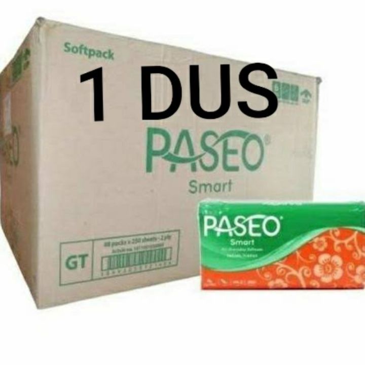 Tisu Paseo Smart 2 Ply 1 Dus Isi 48x250Lembar | Lazada Indonesia
