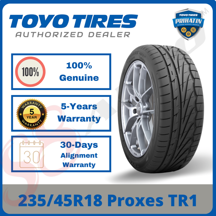 235/45R18 Toyo Tires Proxes TR1 *Year2024/2025 RM500/PCS | Lazada