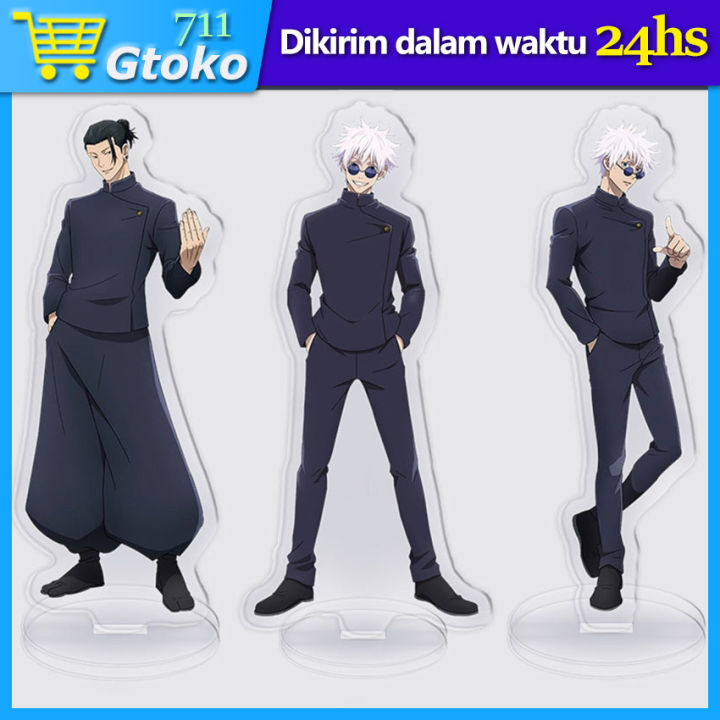 Standee Besar Stand Figure Anime Akrilik Jujutsu Kaisen Young Gojo Toji ...