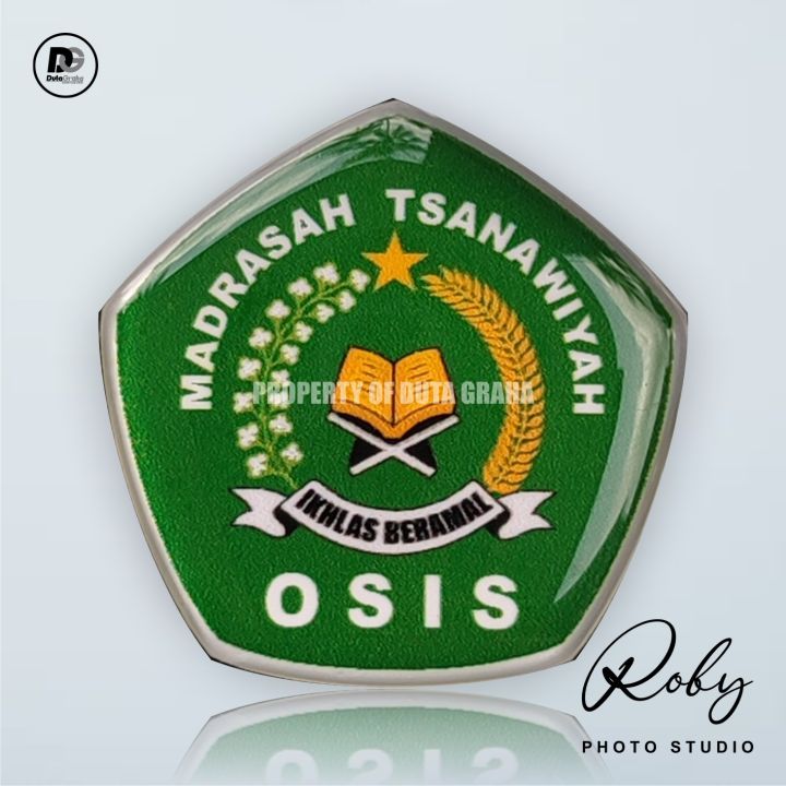 [PIN RESIN] OSIS MTs MADRASAH TSANAWIYAH Pin Bros Aksesoris Souvenir ...