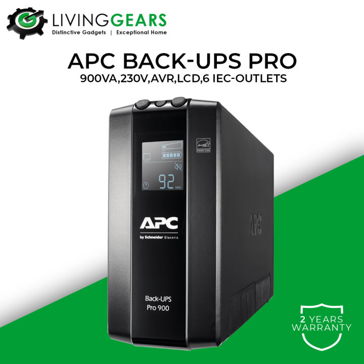 [ UK PLUG ] APC UPS BR900GI 230V Easy UPS PRO AVR Universal Socket with ...