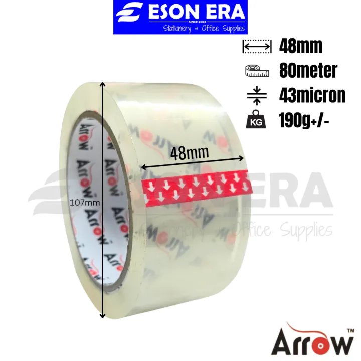 Sweettape Pioneer OPP Tape 48mm x 80meter 43micron Tape Me | Lazada
