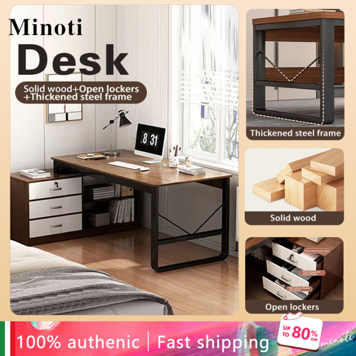 120CM Computer Table Office Desk Simple Home Student Bedroom DeskOffice ...