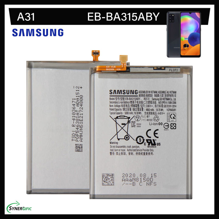 Original Battery for Samsung Galaxy A31 Battery Original, Model: EB ...