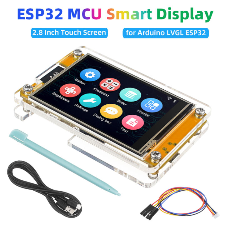 【Hot New Release】 ESP32 Development Board 2.8 Inch Touch Screen LCD TFT Module ESP-WROOM WIFI ...