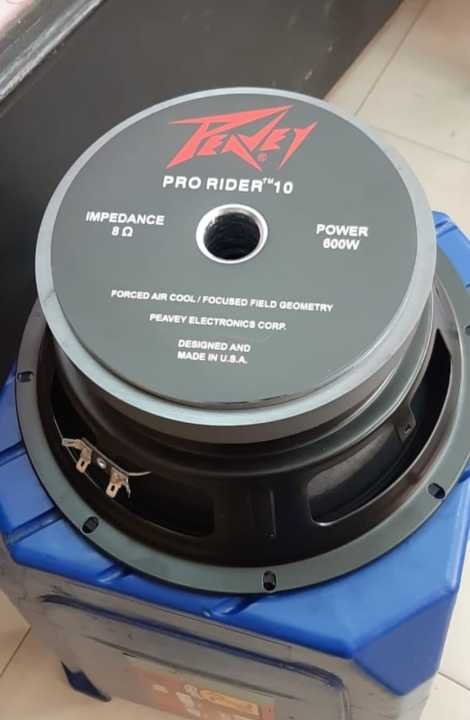 Speaker 10 inch peavey pro rider 600 watt | Lazada Indonesia