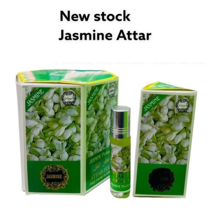 JASMINE Attar Roll-on Concentrated Perfume Attar Free From Alcohol (6ml ...
