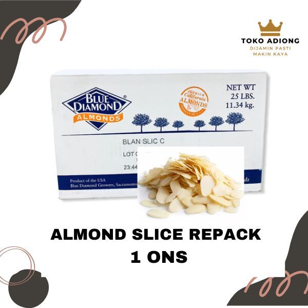 ALMOND SLICE REPACK 1 ONS | Lazada Indonesia