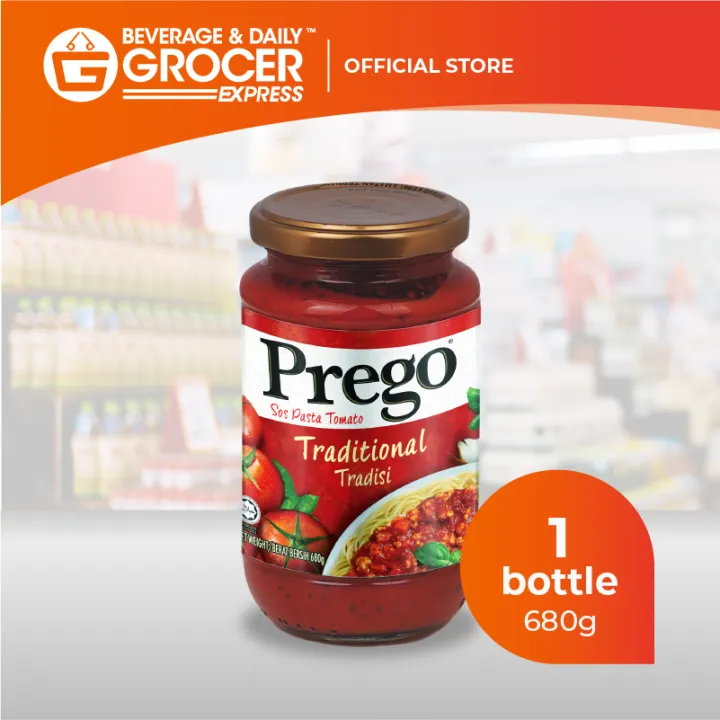 Prego Traditional Pasta Sauce ( 1 x 680g ) 1 Bottle | Lazada