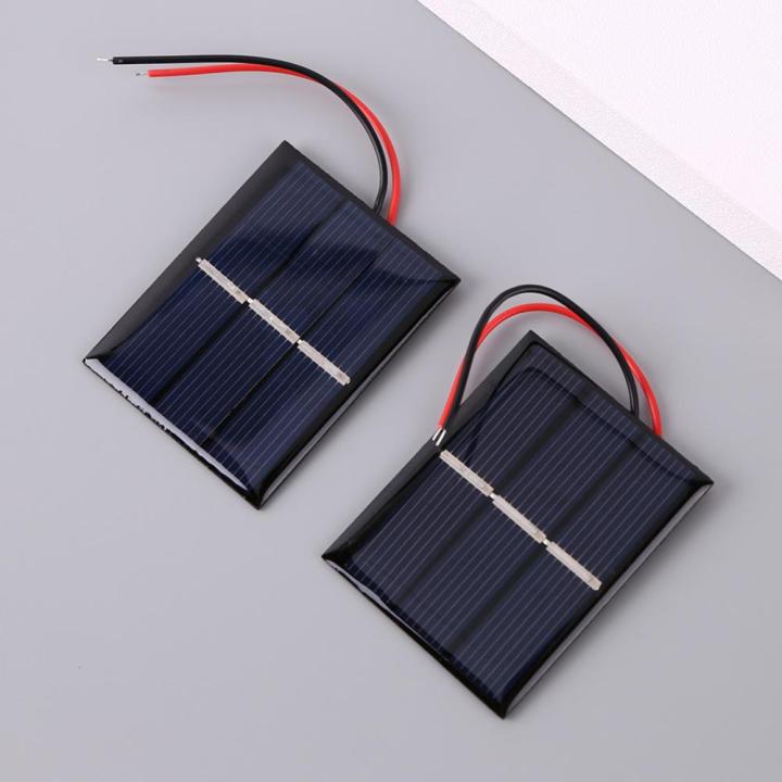 0.4W 1.5V Polysilicon Solar Epoxy Panel with Wire Mini Solar System DIY ...