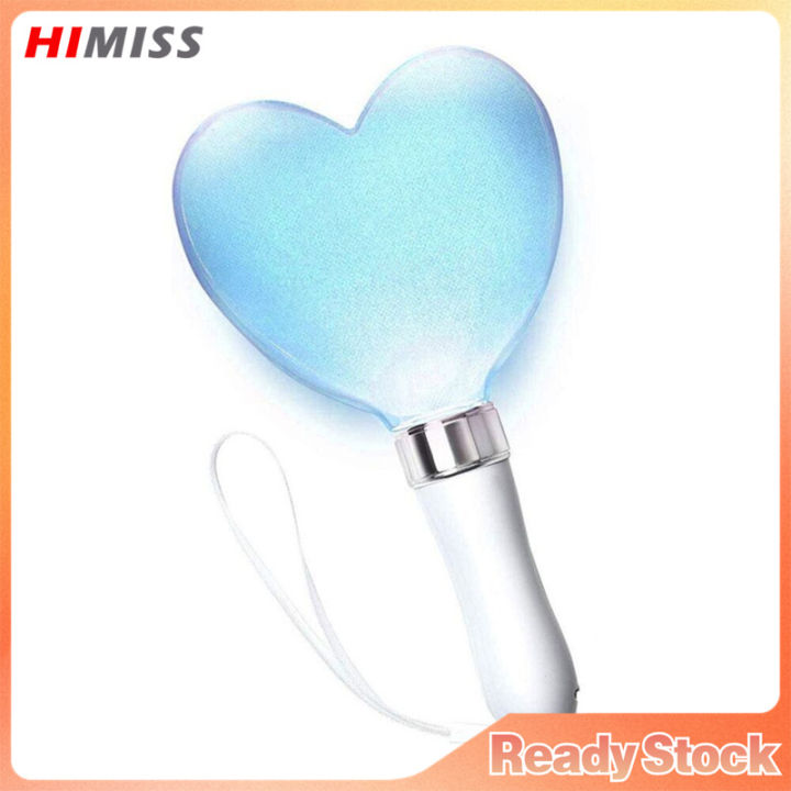 HIMISS LED Glow Stick 15 Colors Change Battery Powered Heart Shaped ...