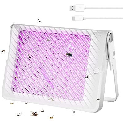 Wall-Mounted Electric Shock Mosquito Killer UV Light Bulb Insect Trap ...